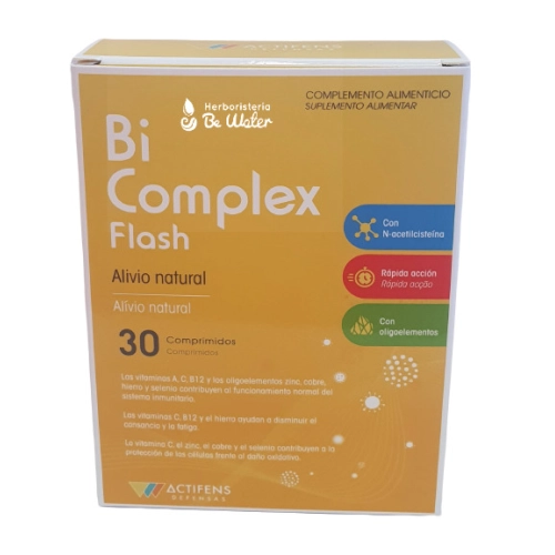 BI COMPLEX FLASH 30 COMPRIMIDOS ACTIFENS HERBORA